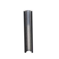 China Aluminum U Channel Glass Railing 20x20x14mm for Stairs Deck Terrace Outdoor Handrail for sale