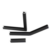 China Aluminum Railing Profiles for Tempered Glass Balustrade Handrails 20x20x14mm AA6063 for sale