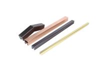 China Aluminum U Profile Handrail for Staircase 30x30x1.5mm for 10-14mm Glass for sale