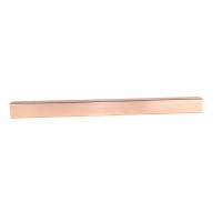 China Brushed Aluminum Glass Stair Balustrade Handrails AA6063 40x40mm for 10-18mm Glass for sale