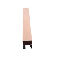 China Aluminum Glass Stair Balustrade Handrails 40x40mm for Deck Railings Black Gold Silver for sale