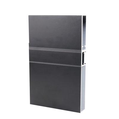 China Minimalist Frameless Glass Clamp Profile Aluminum Balustrade for Floor Mount 29x228mm for sale