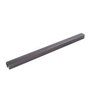 China Floor Mounted Aluminum Railing Balustrade U Profile Handrail 30x30mm for 10-14mm Glass for sale