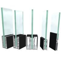 China Aluminum U Channel for Glass Railing Balustrade 29mm Width 228mm Height for sale