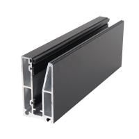 China Aluminium U Channel for Frameless Glass Railing 60x110mm 3mm Thickness 5-10 Year Guarantee for sale