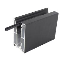 China Aluminum U Channel Profile for Glass Railing 60x110mm 3mm Thickness 5-10 Year Guarantee for sale