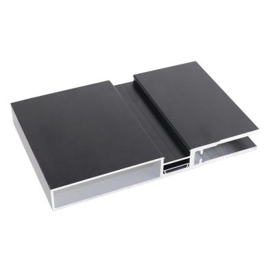 China Aluminum Glassfixed U Channel Profile for Stair Railing Bracket Fittings W29mm H228mm for sale