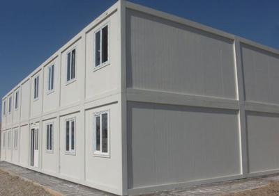 China prefab house sandwich panel construction site modular prefab camp house for sale for sale