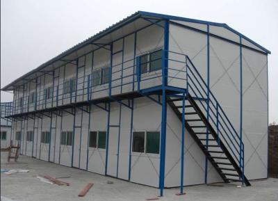 China sandwich panel labor camp accommodation/ prefab house for sale for sale