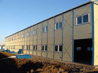China double floors prefab labor steel houses prefab labor house for sale