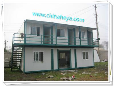 China low cost camp houses prefab container house,20ft prefab camping house for sale