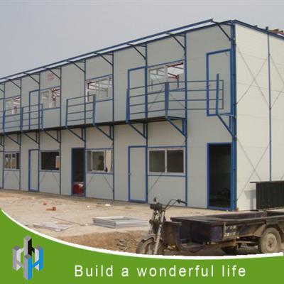 China EPS/rockwool sandwich insulation prefab house for sale for sale