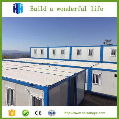China 20 FT expendable container house famous steel structure building for sale