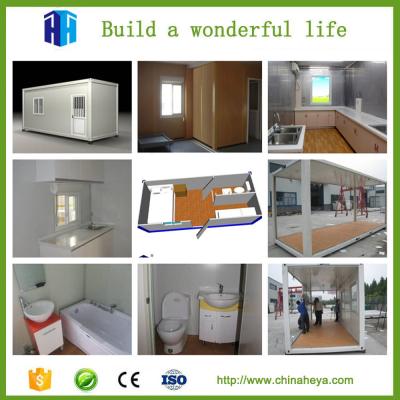 China Hurricane proof prefab modular homes hotel room container cabin kits for sale