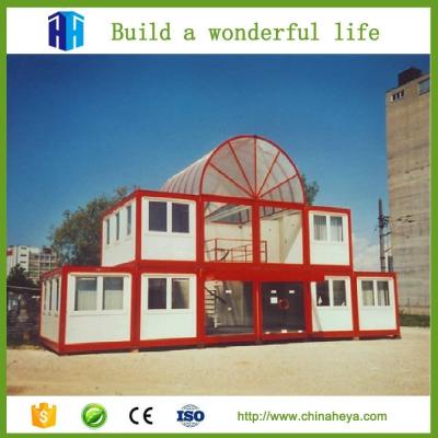 China pre-made steel frame expandable living 20ft container house ce poland for sale for sale
