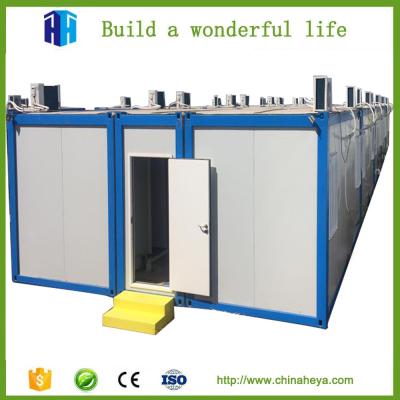 China self contained modular steel framed container house furnished price in india for sale