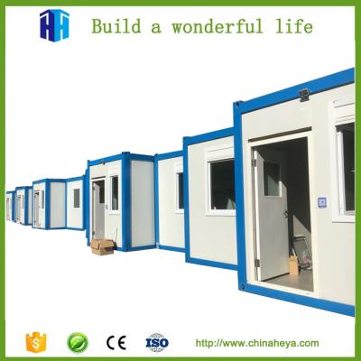 China puerto rico prefabricated cheap self contained steel frame container house for sale