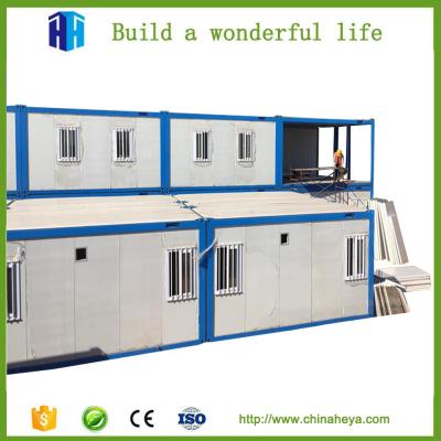 China prefabricated duplex steel frame container modular camp house for sale in greece for sale