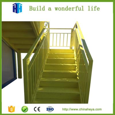 China indonesia 40 feet steel structure container house prefab houses furnished for sale