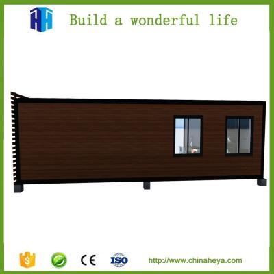China prefabricated design flat rack luxury steel framed container 20ft house homes for sale for sale