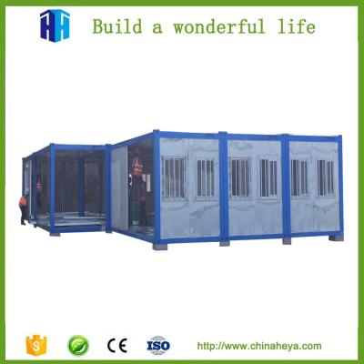 China puerto rico ready made 20ft storage steel container frame house for sale for sale