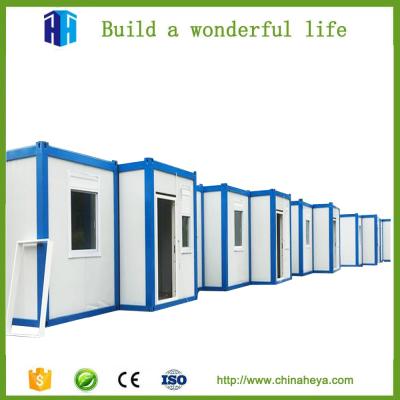China prefabricated sandwich panel  storage container house folding in south africa for sale