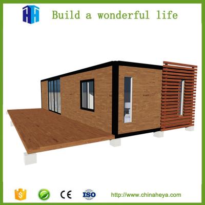 China prefabricated expandable 40ft steel container van house luxury for sale philippines price for sale
