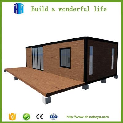 China prefab luxury shipping folding expandable steel frame container house for sale for sale