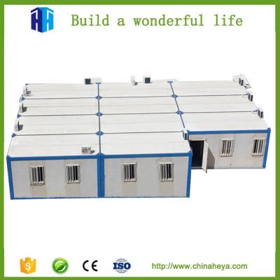 China indonesia prefab modular container camp house furnished iso containerized houses for sale