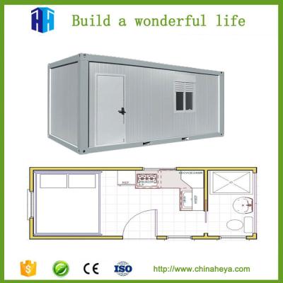 China casas prefabricadas thermal insulation sandwich panel prefab container house for sale