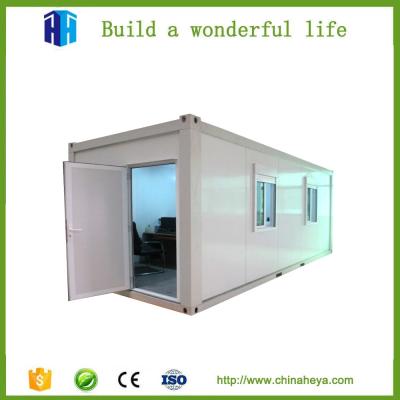 China Prefab 20ft Steel Structure Container Office House Construction Design for sale