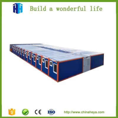 China Fast Construction Built Refugee Camp Prefabricated 20ft Container House for sale