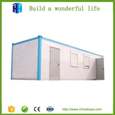 China Custom-made chinese prefab steel framed container house for refugees for sale
