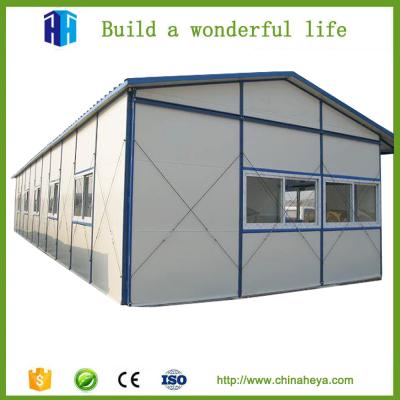 China Easy Assembly Insulated EPS Sandwich Panel Cheap Prefab Labor House for sale
