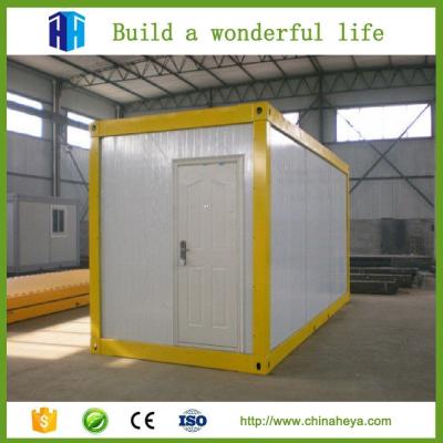 China Flat packing Transportation portable residential prefab steel container house for sale