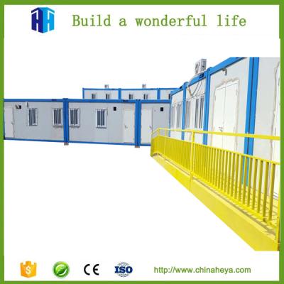 China long life span prefab container outdoor camping house tent easy assembly for sale