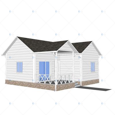 China Heya-B01-B China 1 room sandwich panel house best selling prefab hotel construction for sale for sale