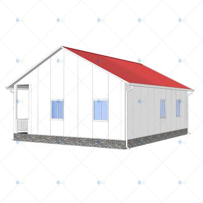 China Heya-2B10-A China 2 room sandwich panel house materials cheap home in Kenya for sale