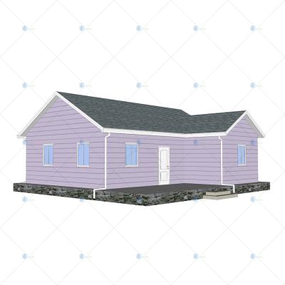 China Heya-2Q05 China 2 room light gauge house flat pack eco friendly malaysia price for sale