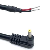 China Custom 90 Degree Angle DC Male to Open Power Cable FDC-188 with UL/RoHS/CE/REACH Certifications for sale
