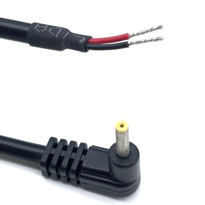 China Custom 90 Degree Angle DC Male to Open Power Cable FDC-188 with UL/RoHS/CE/REACH Certifications for sale