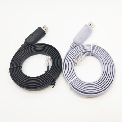 China Customized FTDI Console Cable USB to RJ45 20AWG for Printer and Tablet Connectivity FPC-136 for sale