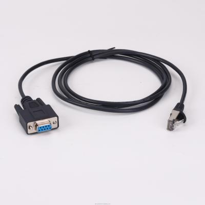 China Flyroyal Custom D-Sub Cable RJ45 to DB9 Pin Female Printer Extension Data Cable FLM-004 with UL/RoHS/CE Certification for sale