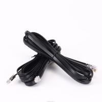 China Cat 5e & Cat 6 Flat Ethernet LAN Cables with 6 Conductors - UL, RoHS, CE Certified Networking Solution for sale