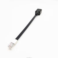 China Flyroyal Flat CAT6 Ethernet Cable RJ45 Male to Female 1 Gbps High-Speed LAN Network Cable with UL RoHS CE Certification for sale