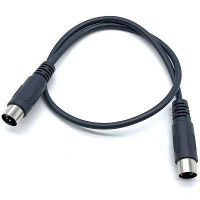 China Customized Logo 5P DIN Cable 20AWG with UL/RoHS/CE Certification - 0.5M to 30M Length Options for sale