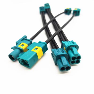 China 50Ω Code Z FAKRA RF Coaxial Cable Pigtail - RG316 Cable with FAKRA Female to Z Male Connectors for sale