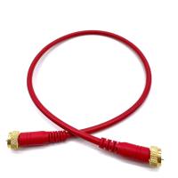 China F Male to F Male RF Coaxial Cable Assembly RG178 with IPEX DIN Connectors for Router Electronics for sale