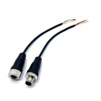China 4-Pin M12 Waterproof Connector Cable 2P 3P 4P 6P 8P Male to Female IP67 Rated -40°C to 85°C Temperature Range for sale