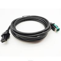 China Flyroyal 12V 24V Powered USB Printer Cable 20AWG 1M-5M UL20276 Certified for sale